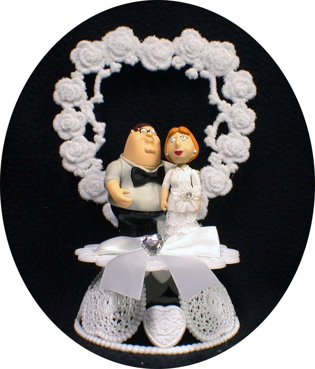 This Guy Loves His FAMILY Peter & Lois Wedding Cake Topper WHITE - Etsy ...