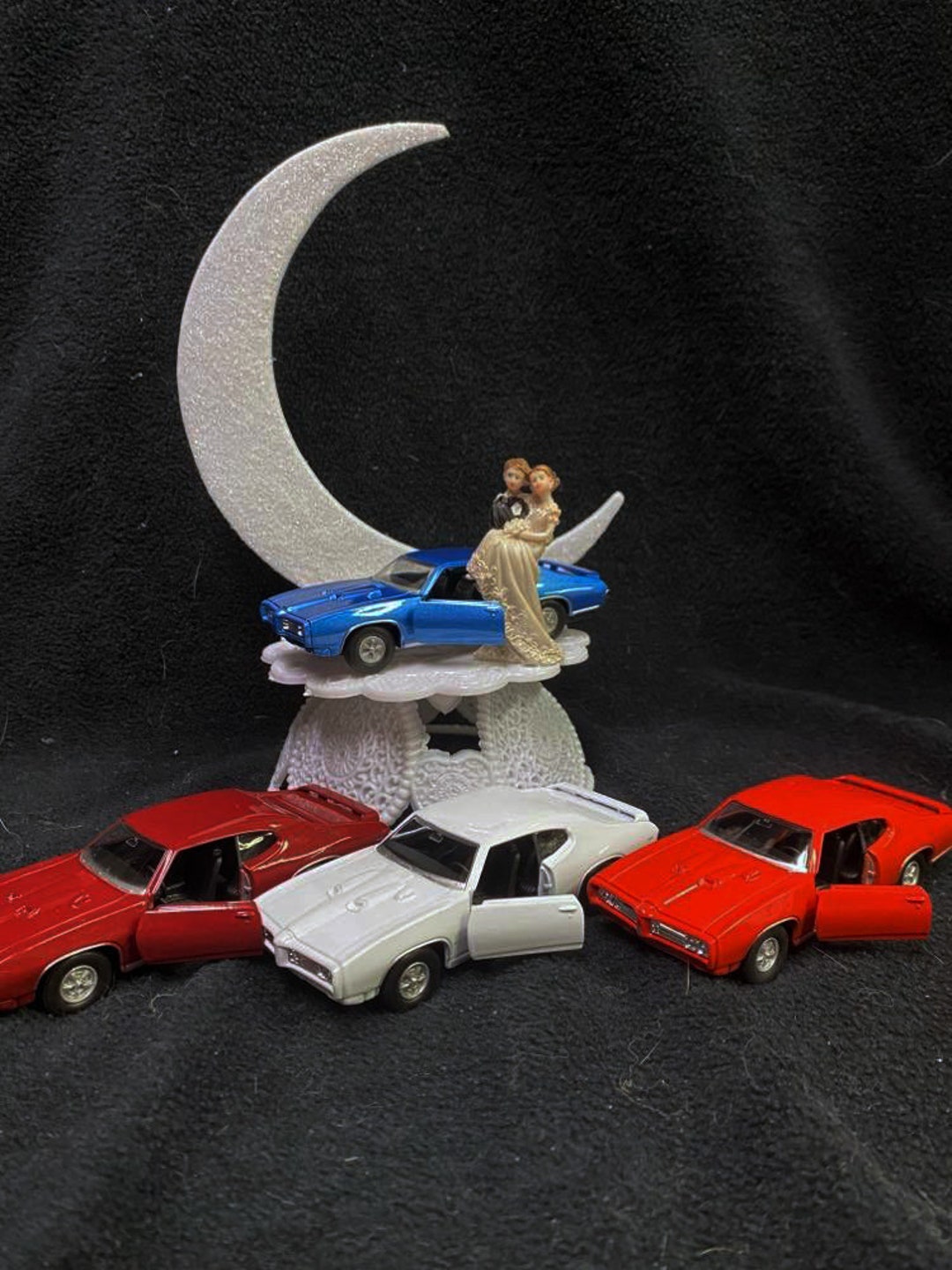 1969 Pontiac GTO Classic Auto Wedding Groom CAKE Top Topper Racing ...