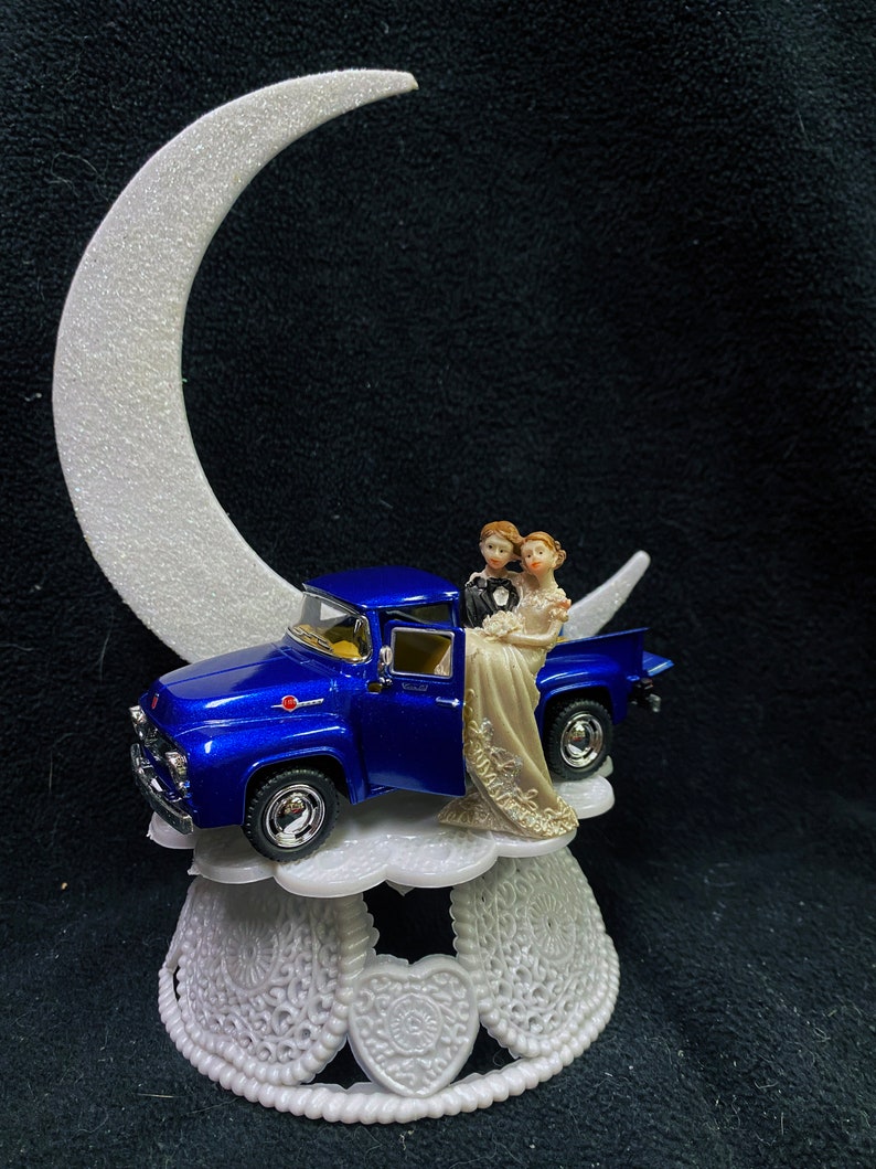 Classic 1956 Ford F100 Pickup Mechanic Auto Wedding Groom CAKE Top ...