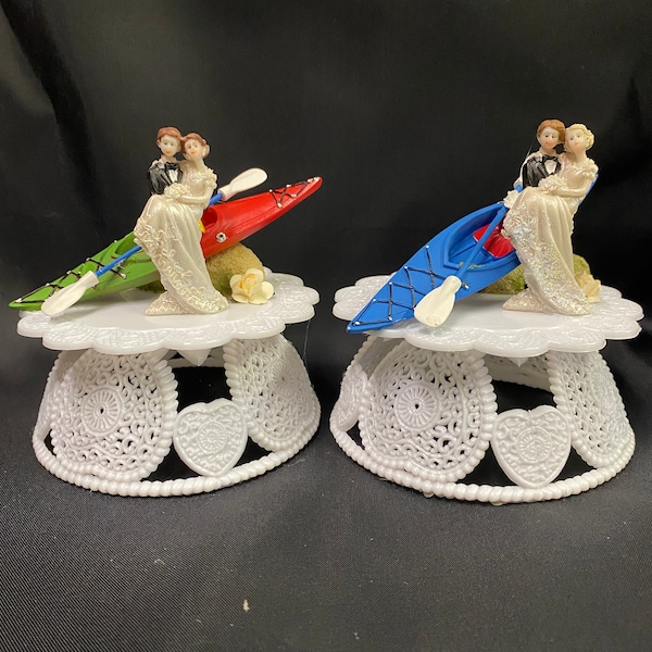 Fishing Wedding Cake Topper - Etsy