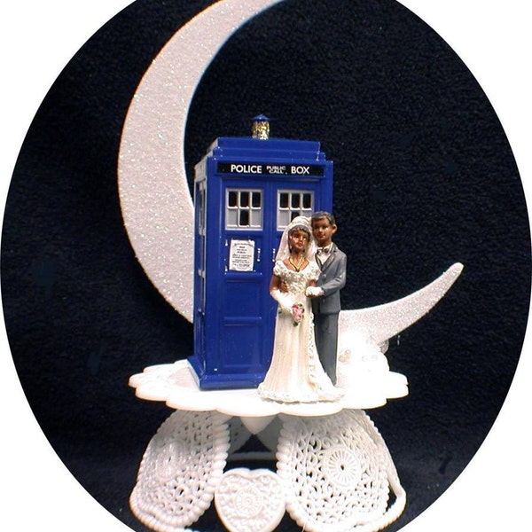 Tardis Cake Topper - Etsy