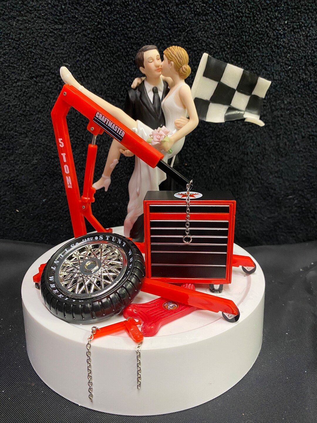 Mechanic wedding cake topper 60 photos - Astyledwedding.com