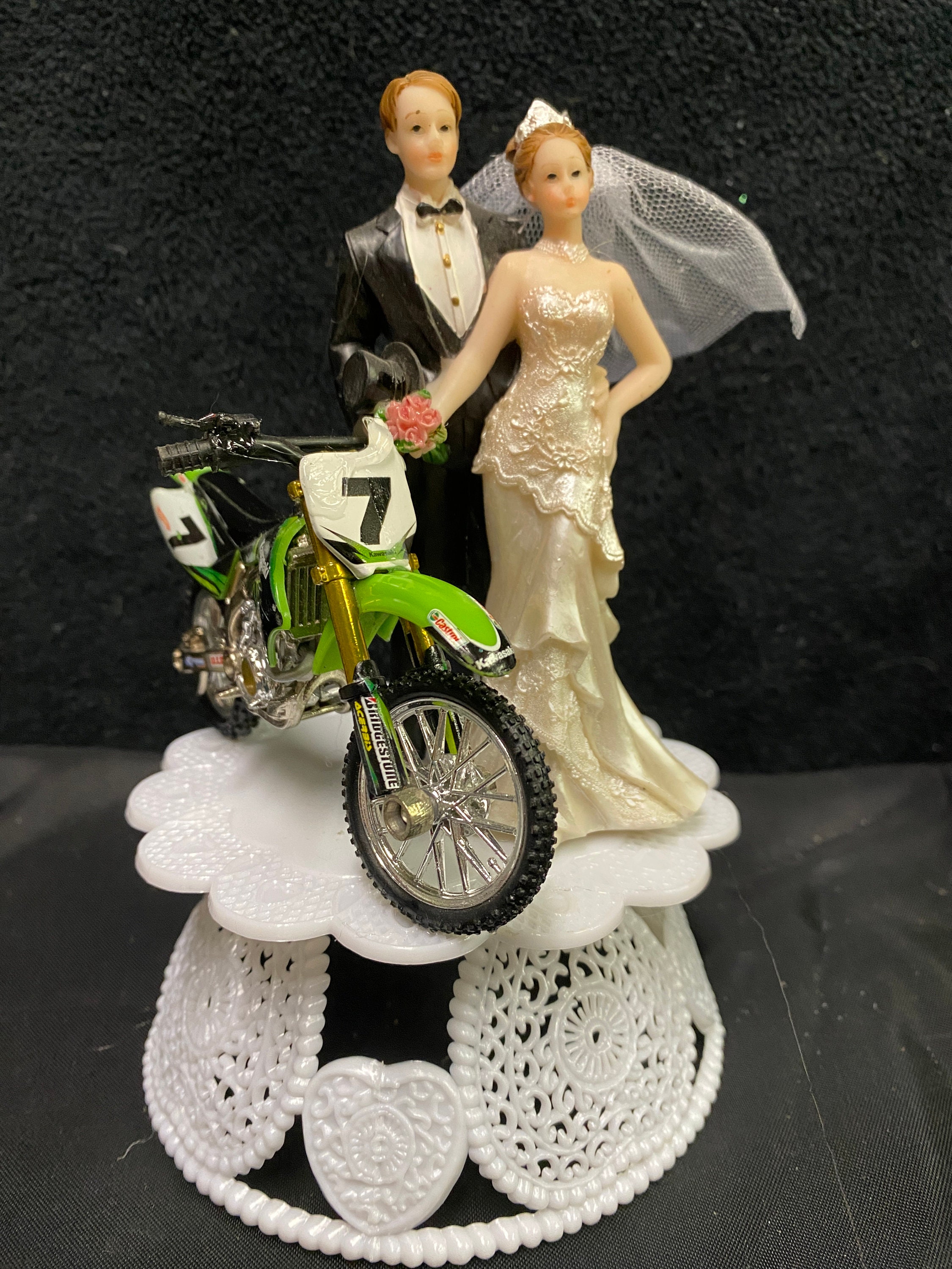 Mudding Wedding Cake Toppers