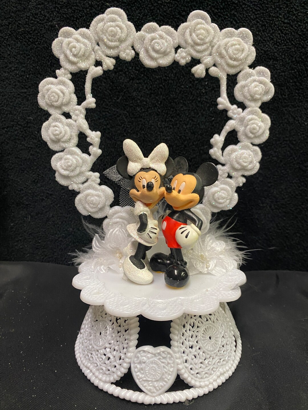 Funny Mickey Mouse and Minnie Wedding Cake Topper Groom Top . OR ...