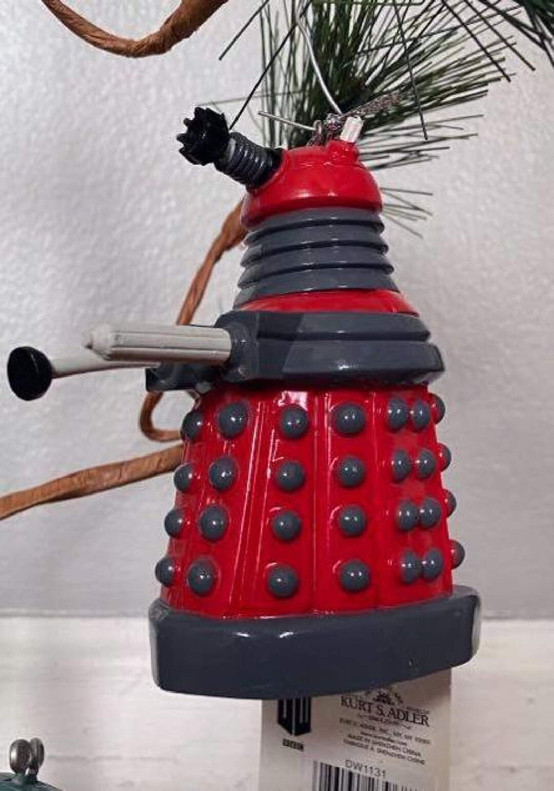Doctor Who Christmas Ornaments Dalek and 3.5 Shatterproof Figure Figure ...