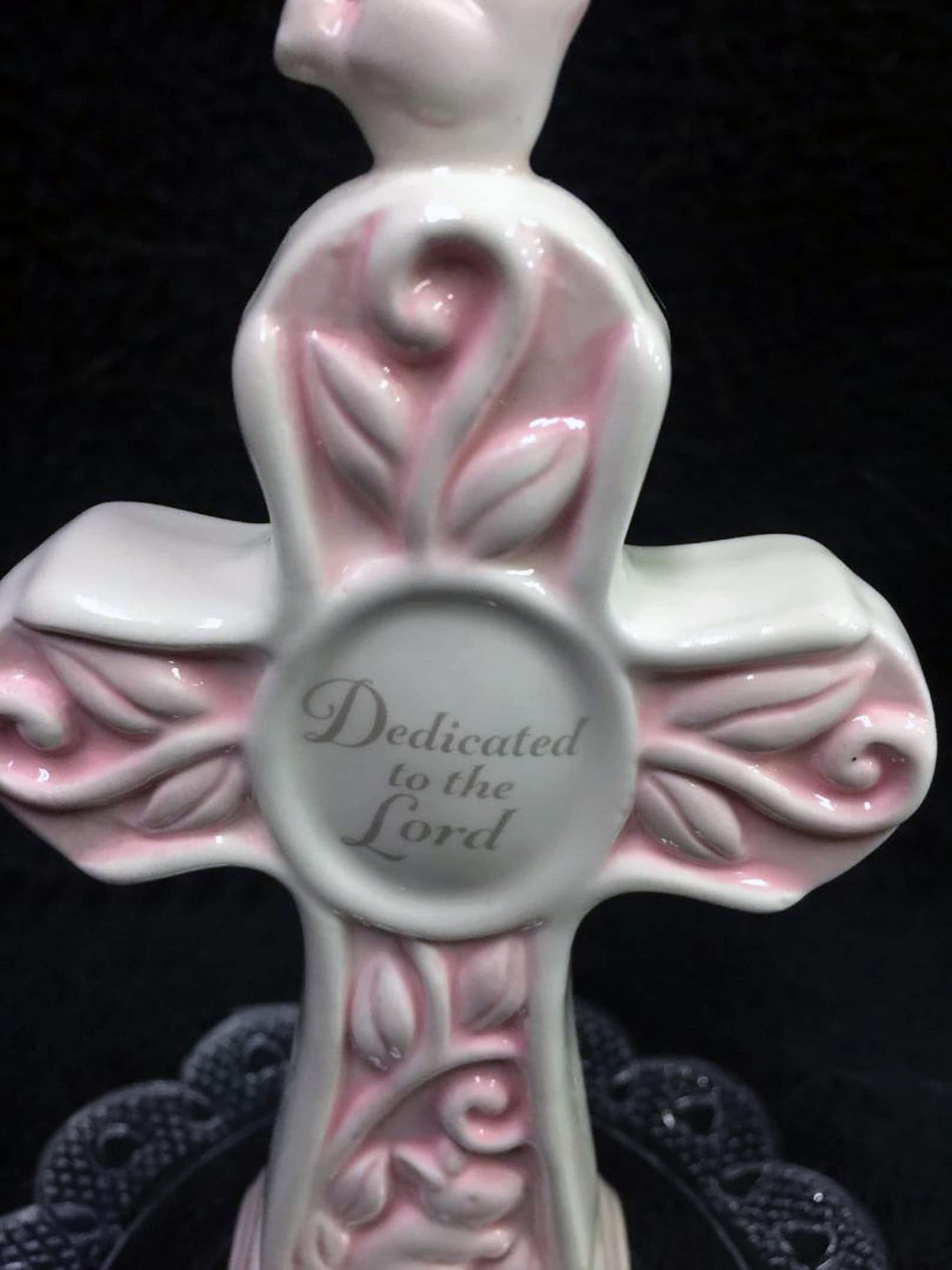Cross Cake Topper, Christening Cake Topper Large Cross Baptism ...