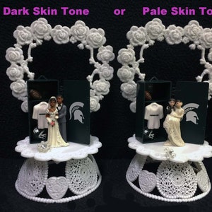 Michigan State University MSU Spartans NCAA Football Wedding Cake ...