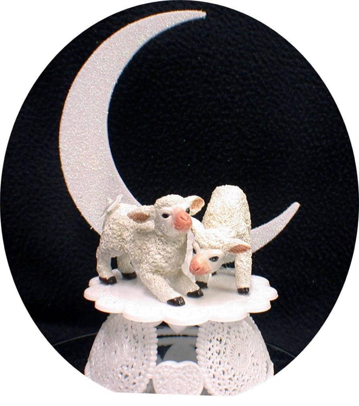 Cute Lamb Sheep Wedding Cake Topper Top Farmer Country Western - Etsy