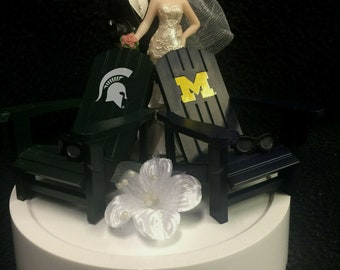 Michigan Football Cake Topper - Etsy