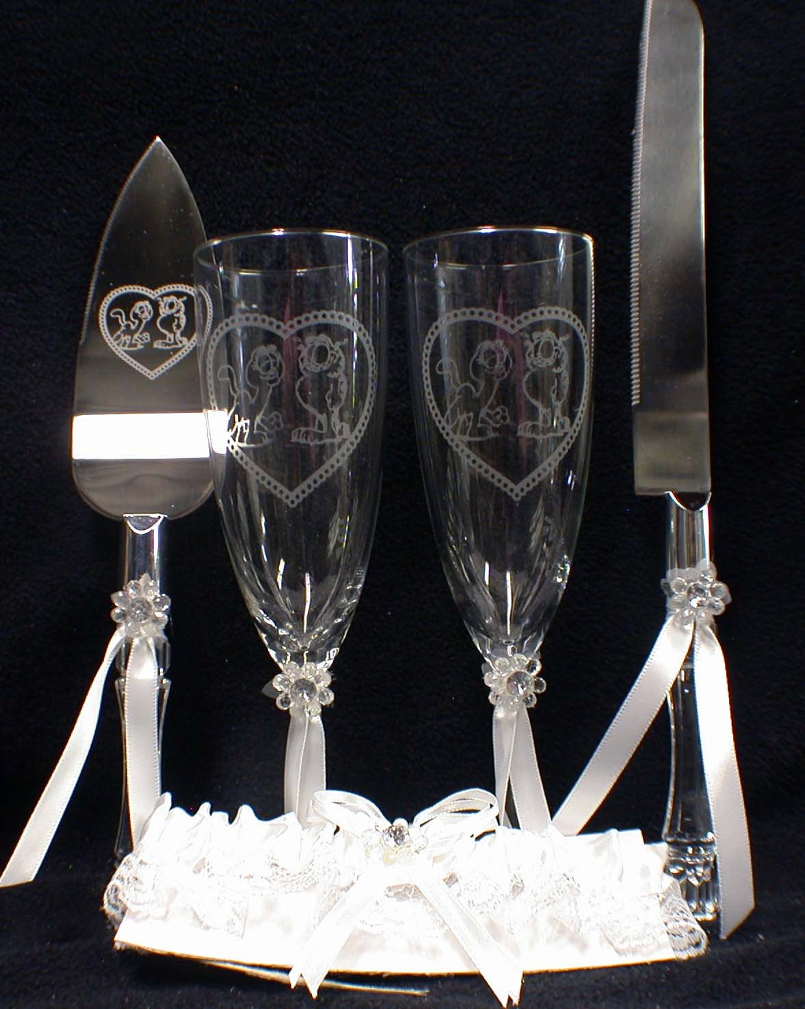 Garfield & Arlene Cat U PICK Wedding Cake Topper or Glasses | Etsy