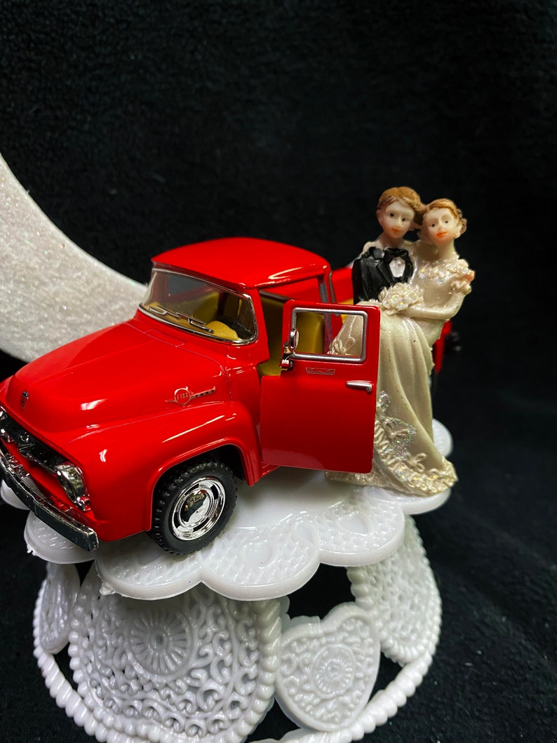 Classic 1956 Ford F100 Pickup Mechanic Auto Wedding Groom CAKE Top ...