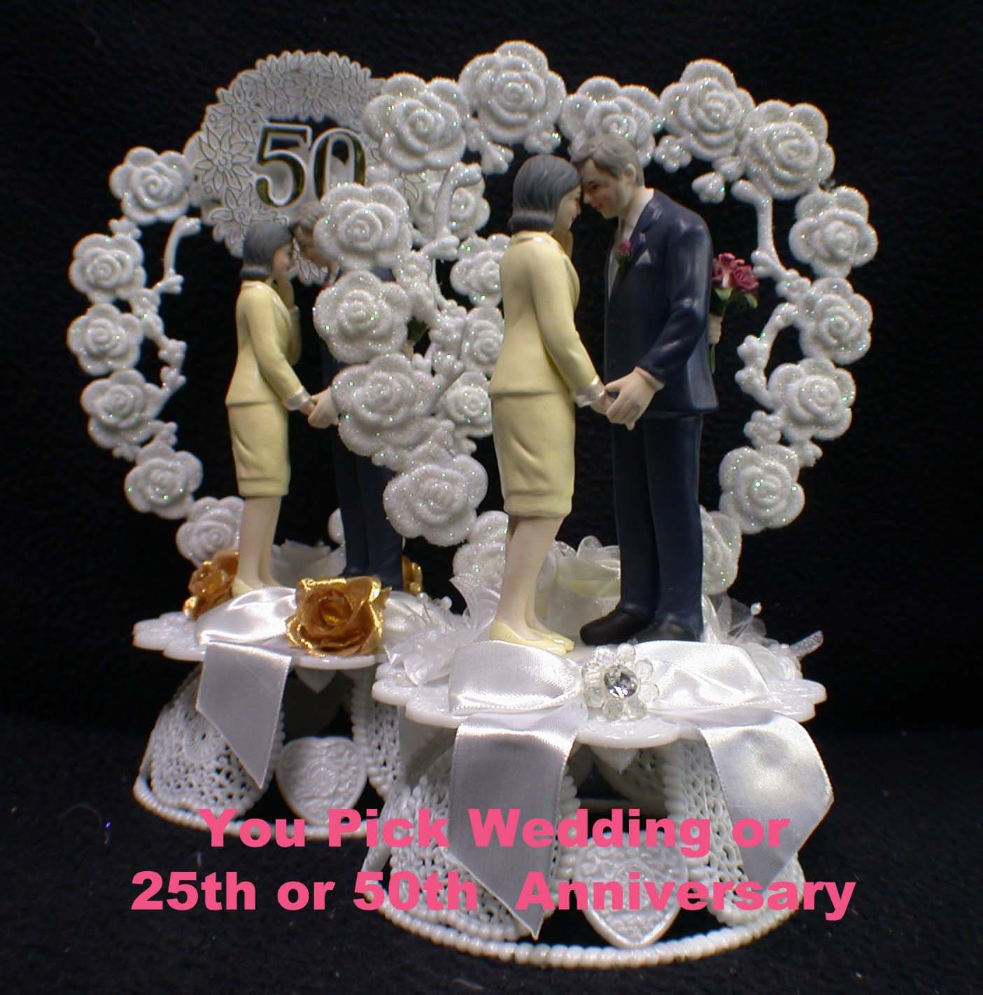 Its Never to LATE Mature Senior Older Wedding Cake Topper or ...
