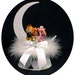 Garfield & Arlene Cat U PICK Wedding Cake Topper or Toasting Glasses ...