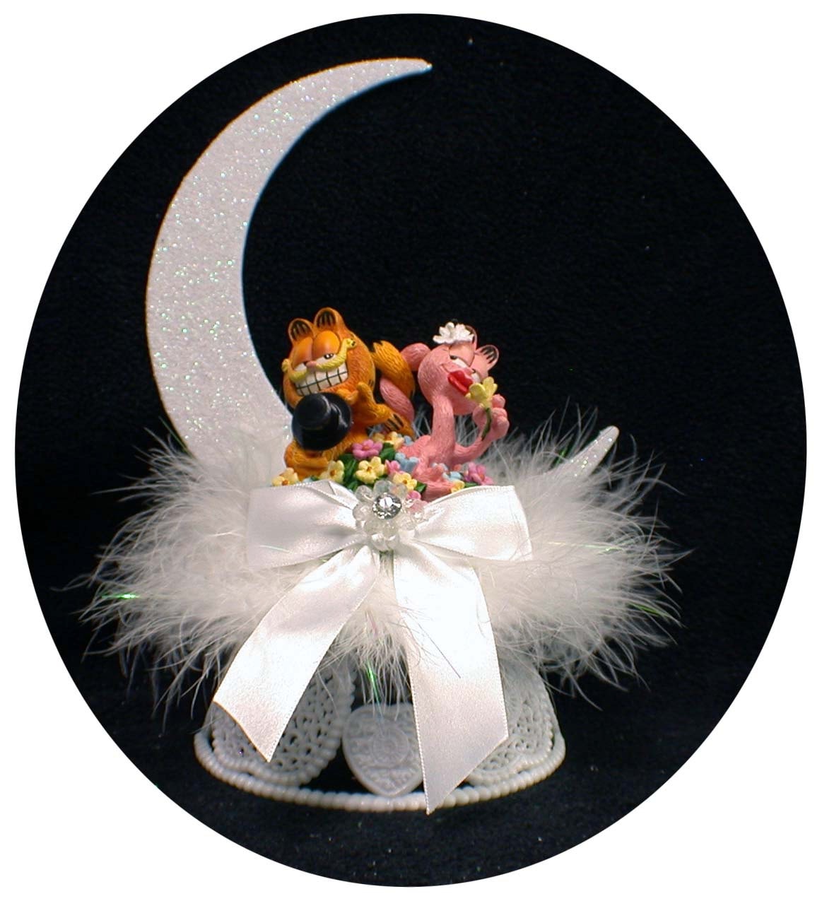 Garfield & Arlene Cat U PICK Wedding Cake Topper or Glasses | Etsy