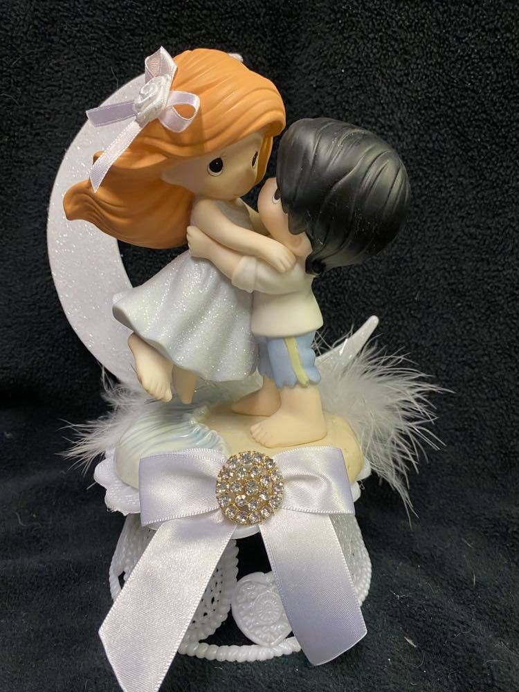 Kitchen & Dining Home & Living Ariel and Eric glass Couple gift Little ...