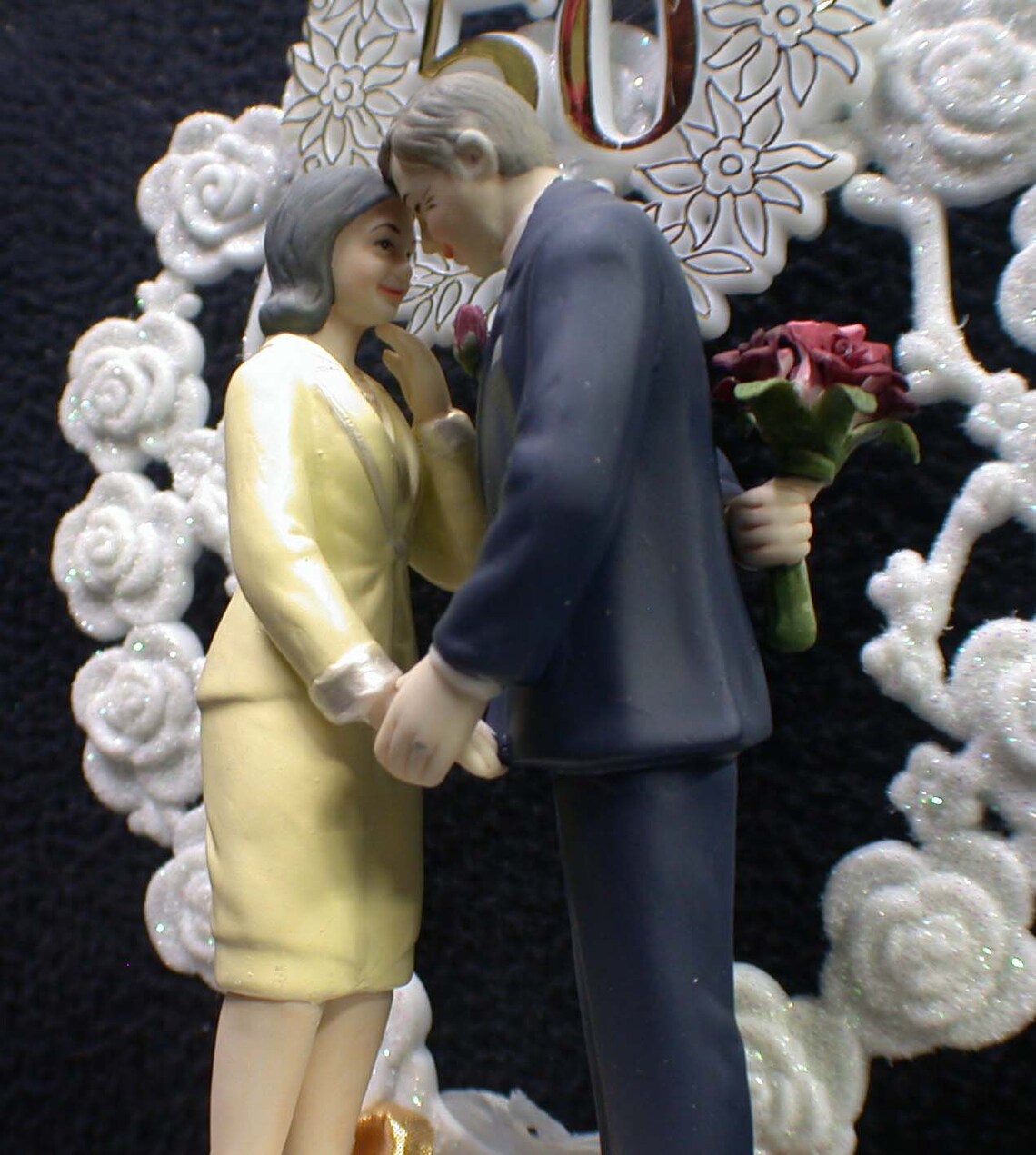 Its Never to LATE Mature Senior Older Wedding Cake Topper or - Etsy