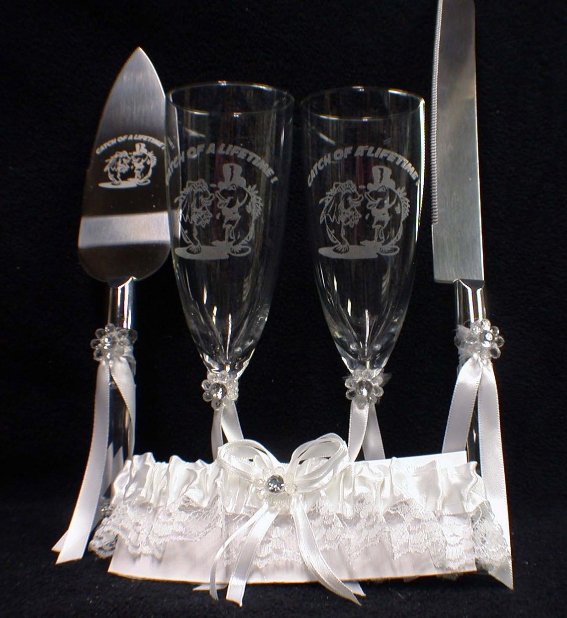 Fishing Theme Wedding Cake Topper Fisherman Pole Tackle Boxes - Etsy