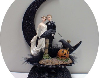 Raven Cake Topper | Etsy