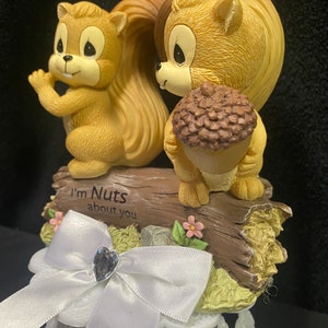 Nuts for You! Adorable Squirrel Precious Moments Light up Groom Top ...