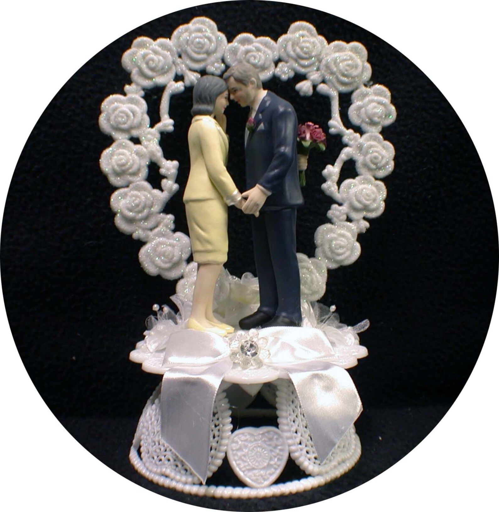 Its Never to LATE Mature Senior Older Wedding Cake Topper or - Etsy