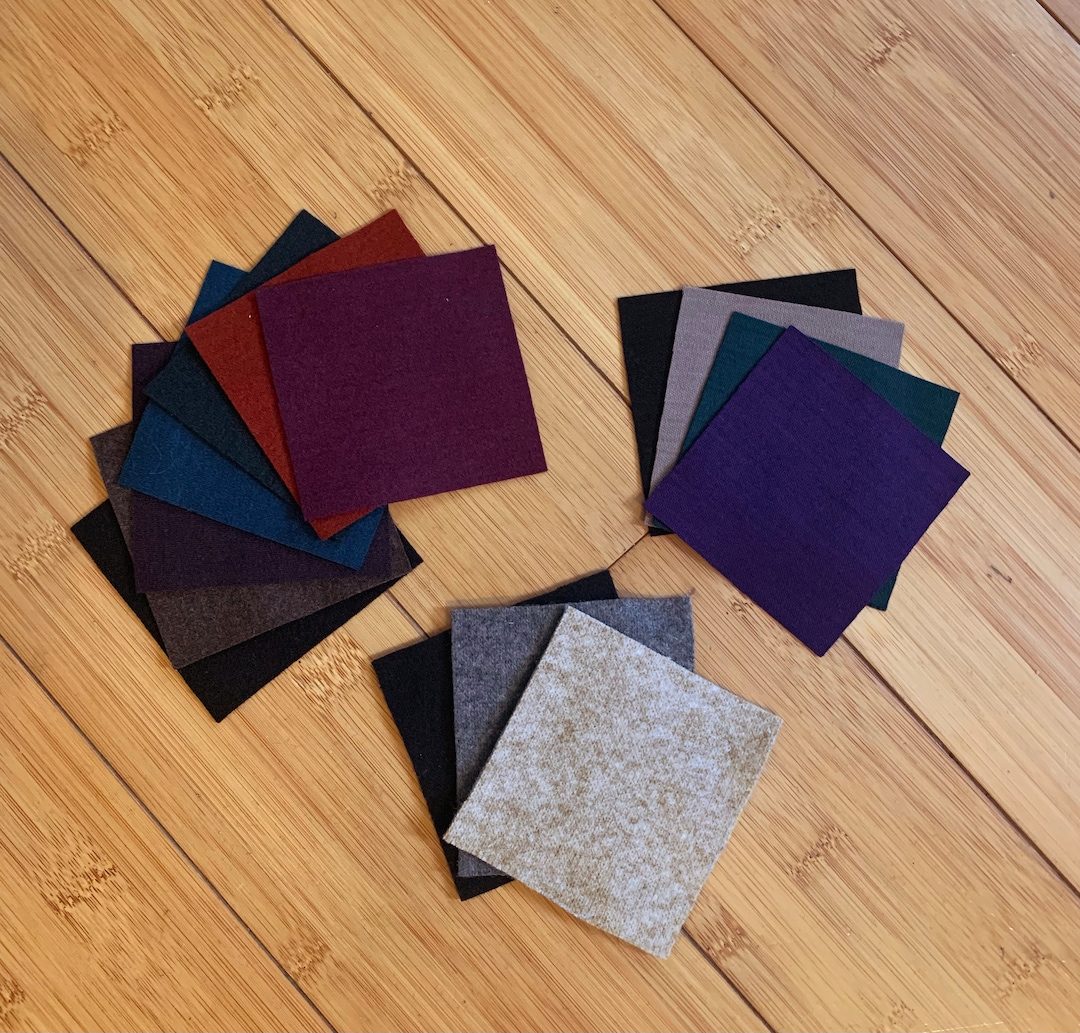 Complete Wool Swatch Set - Etsy