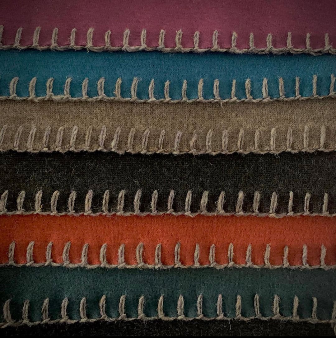 Blanket Stitch Hem Added to Any Midweight Wool Garment - Etsy