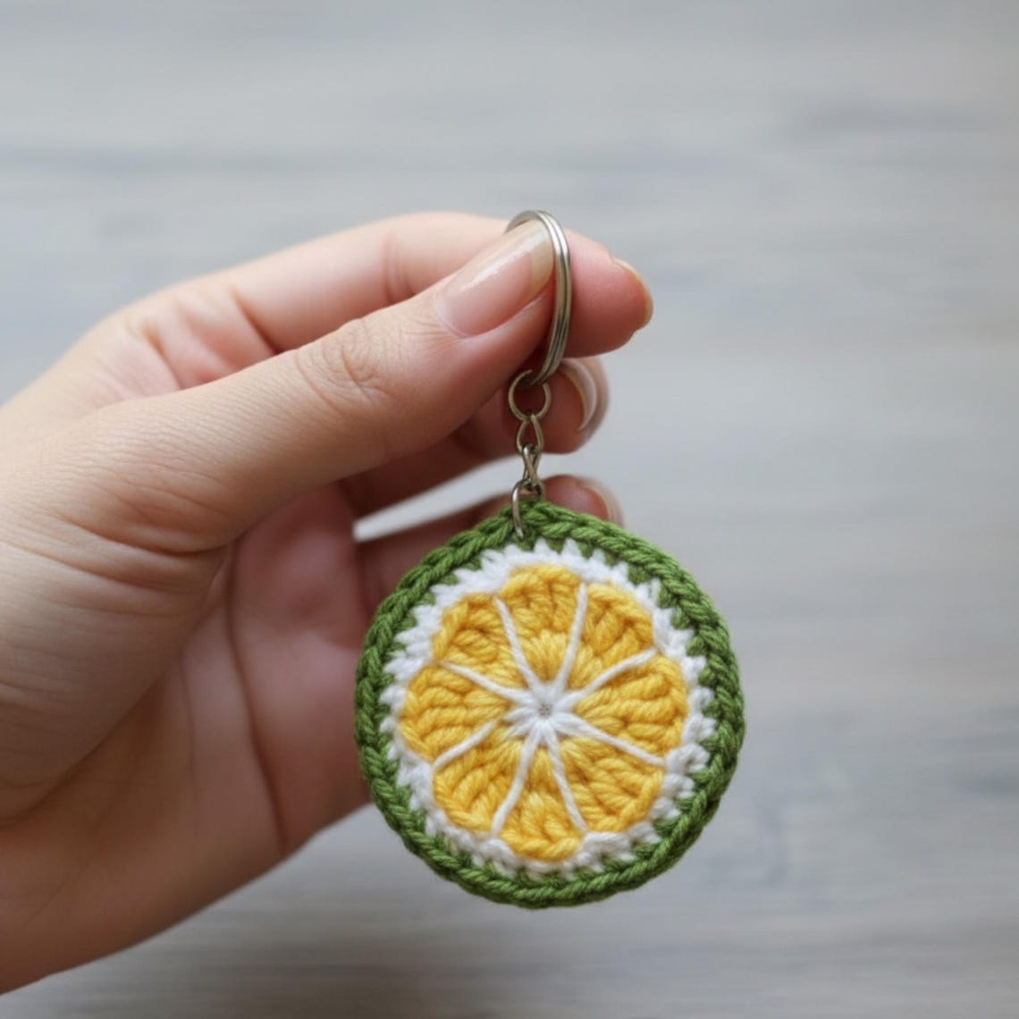 Handmade Crochet Food Keychains: Fruit, Burger, Egg - Buy 1 Get 1 - Etsy