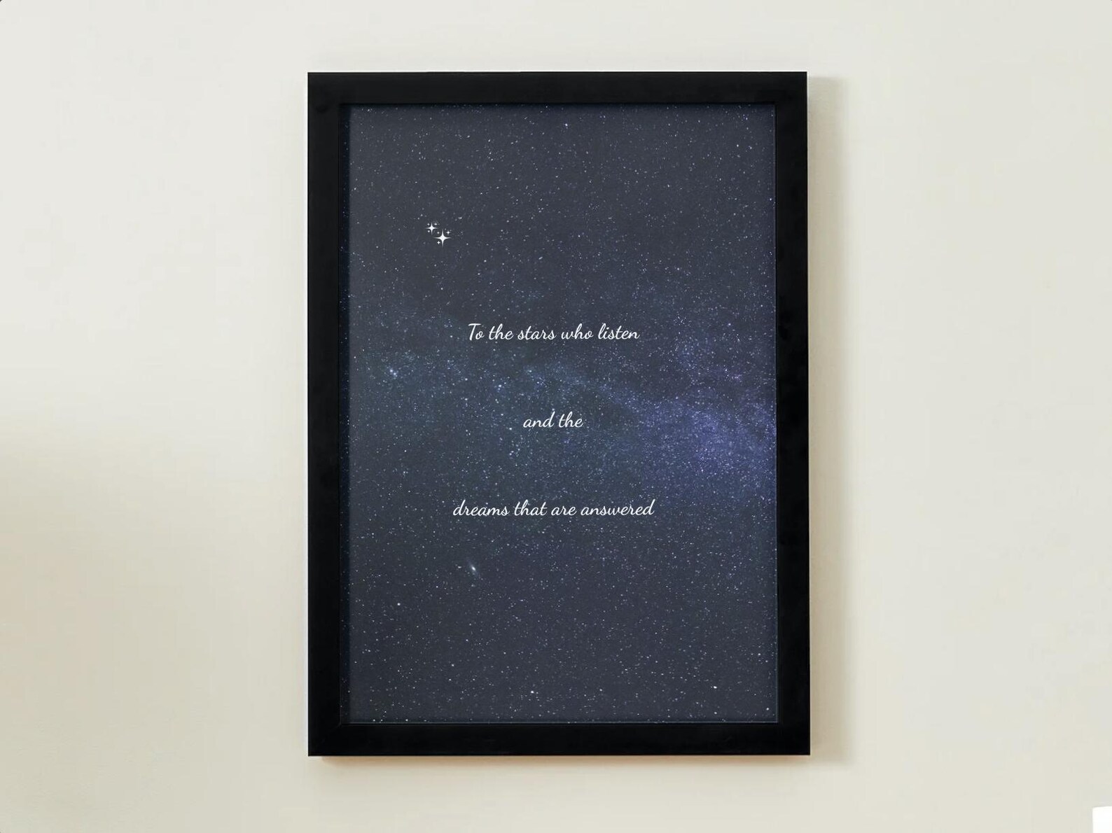To the Stars Who Listen Velaris Print ACOTAR Print Bookish Art Rhysand ...