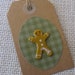 Gingerbread Men Christmas Gift Tags in a Set of 9 / Embellishment Gift ...