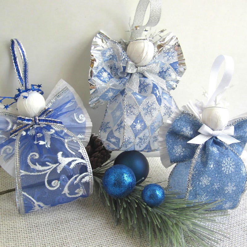 Ribbon Angels - Etsy