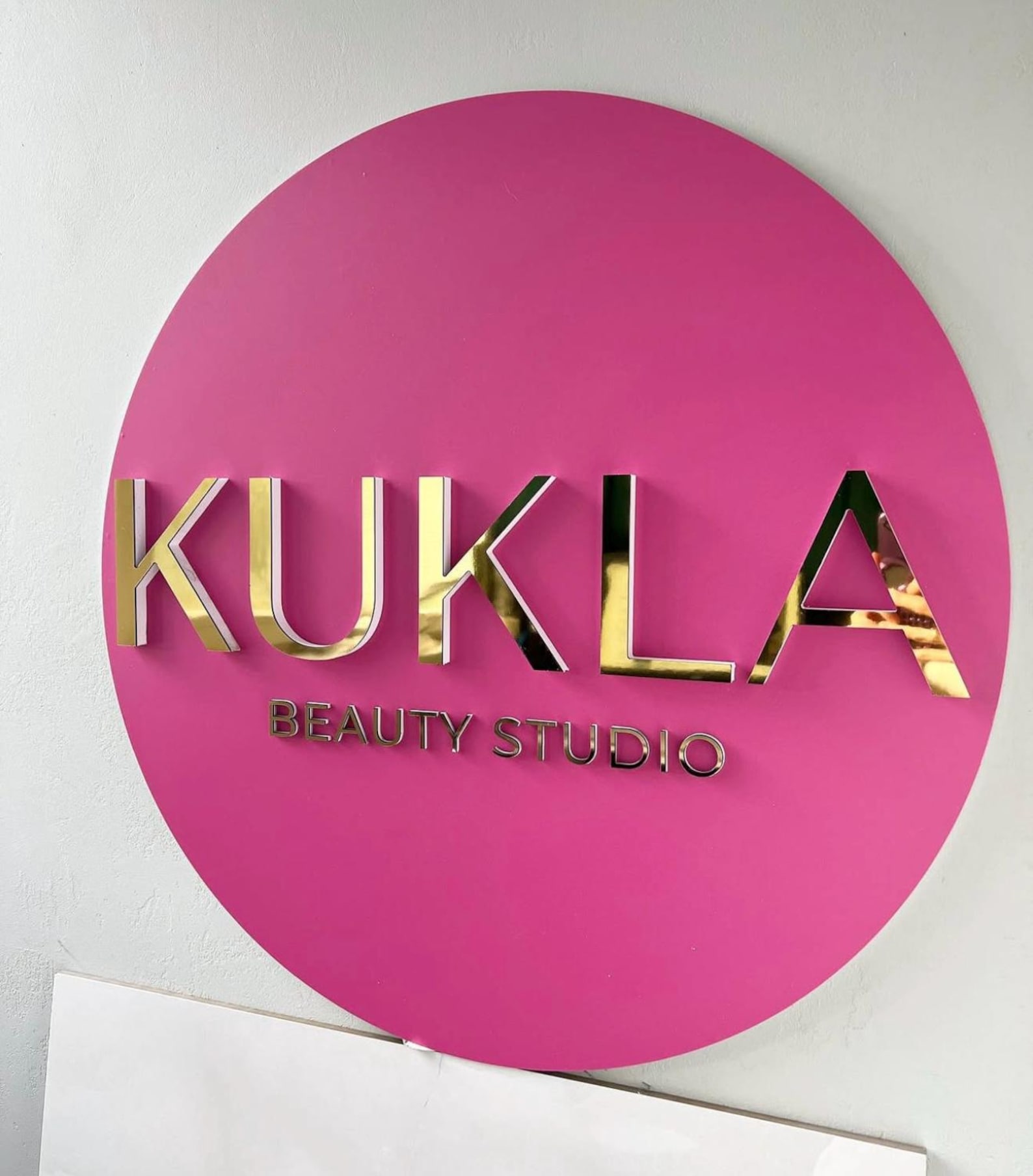 Pink Personalized Pilates Studio Sign, Custom Store Sign, Unique Office ...