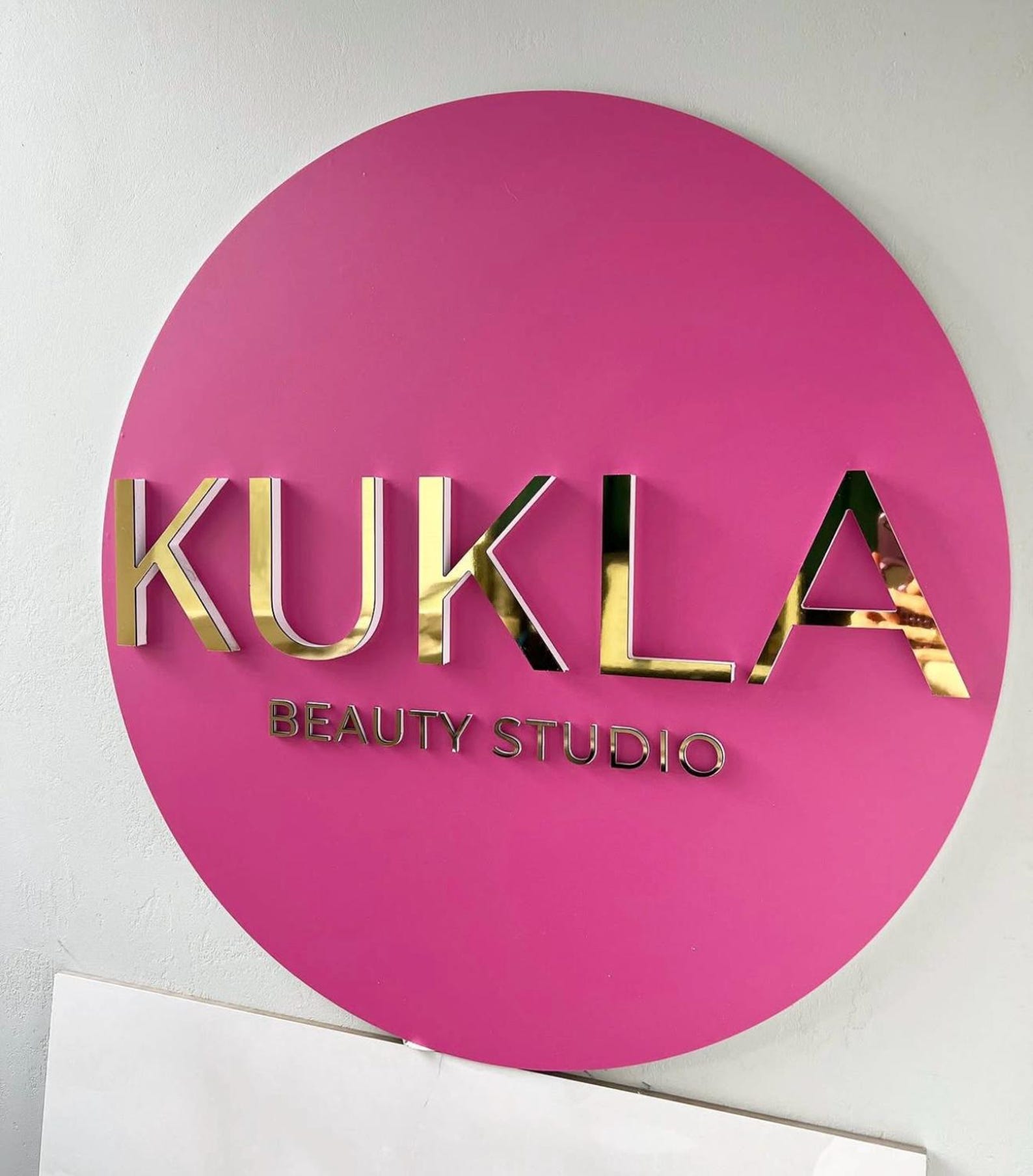 Floating Acrylic Shop Sign, Personalized Business Logo Sign, Custom ...