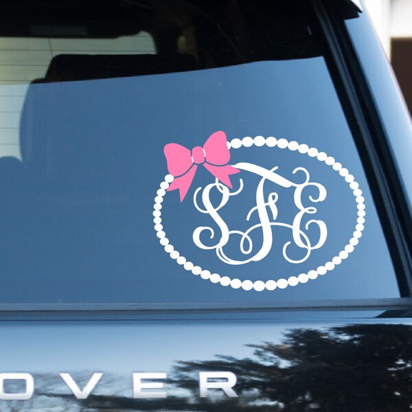 Preppy Car Decal - Etsy