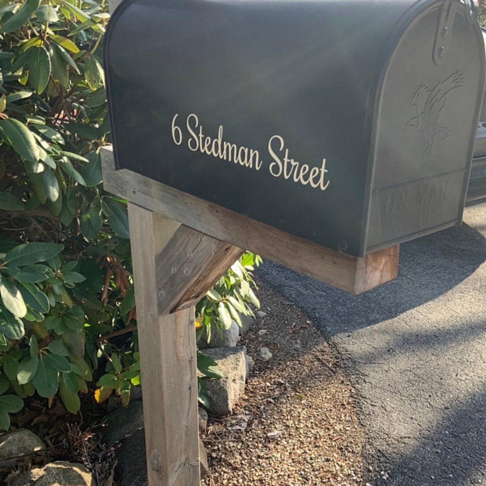 Mailbox Address Vinyl Decal, Numbers Address Vinyl Lettering ...