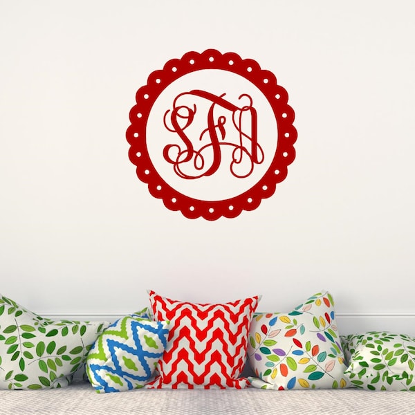 Fancy Letters Decal - Etsy