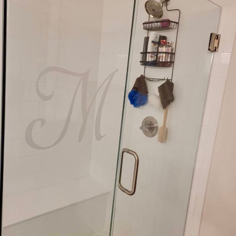 Shower Door Decal - Etsy