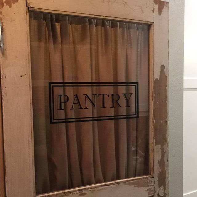 Pantry Vinyl Decal Pantry Door Decal for Glass Vinyl - Etsy Canada