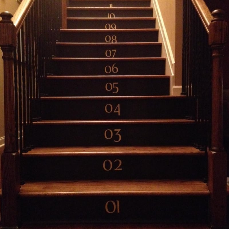 Vinyl Stair Decals - Etsy