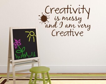 Creativity is Messy - Etsy