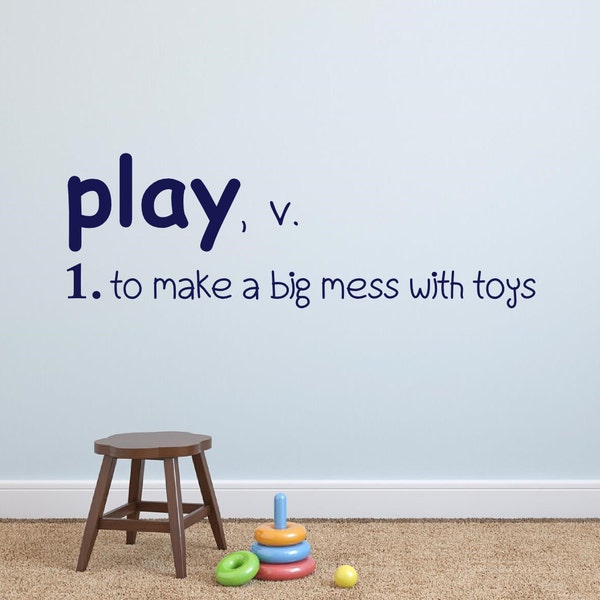 Playroom Vinyl - Etsy