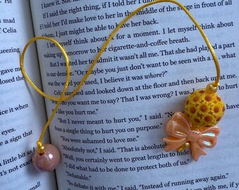 Handmade Beaded Bookmark - Etsy