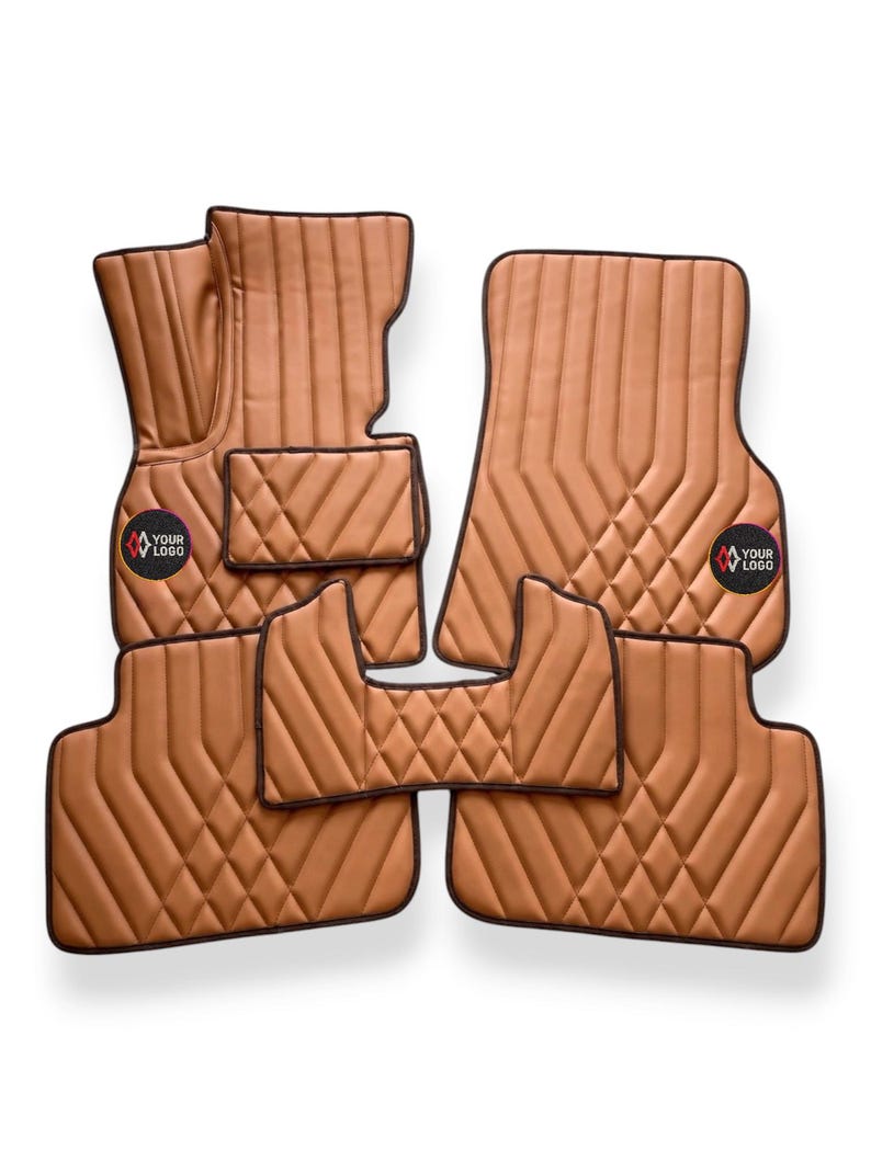 Custom Leather Car Mats Personalized – Luxury Tailored Fit Floor Liners ...