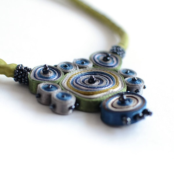 Textile Jewelry - Etsy