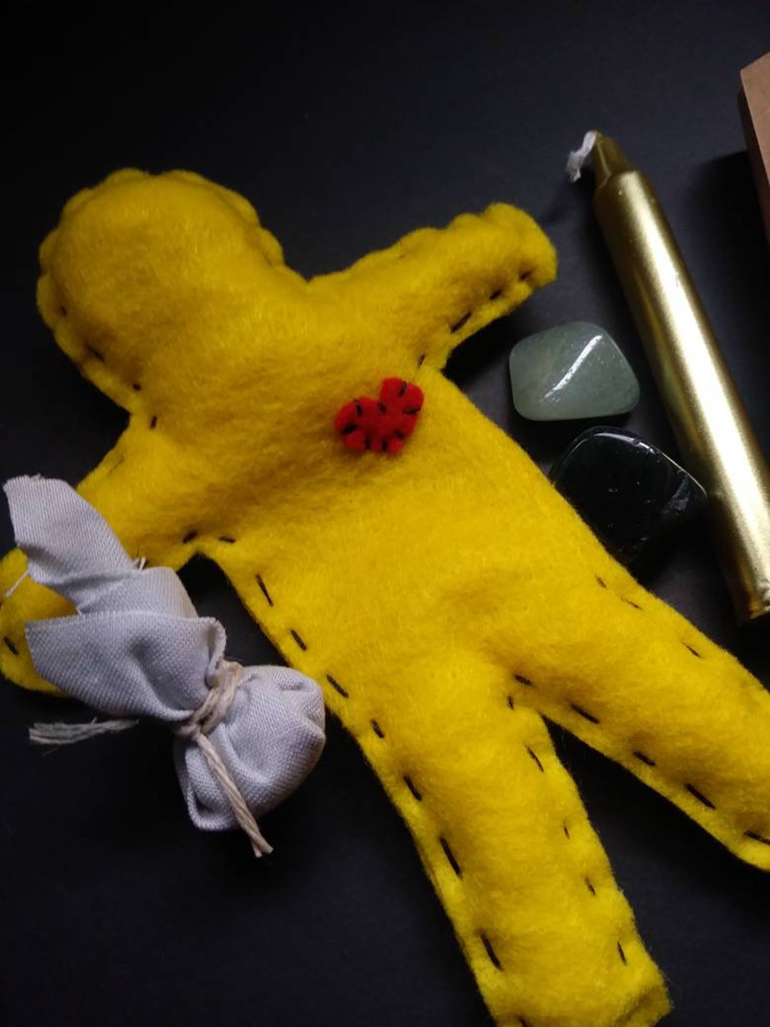 Prosperity Poppet Spell Kit Voodoo Doll Handmade Pagan Witch | Etsy