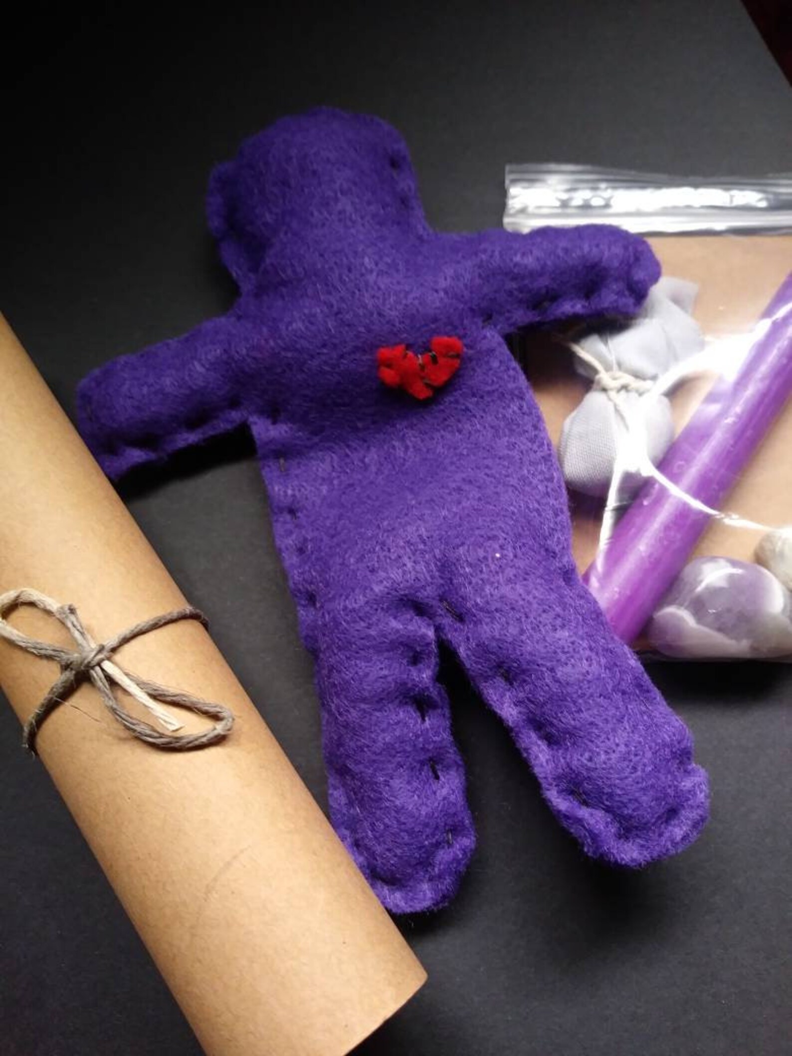 Psychic Dreams Poppet Spell Kit Voodoo Doll Handmade Pagan - Etsy