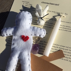 Cleansing Poppet Kit Voodoo Doll Handmade Pagan Witch Poppets Witch New ...