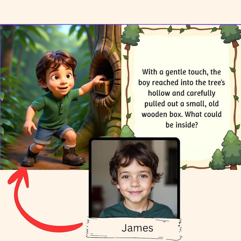 Personalized Kids Storybook | Custom Illustrated Book With Child as ...