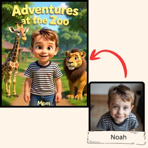 Personalized Kids Storybook With Custom Photo | Child as Main Character ...