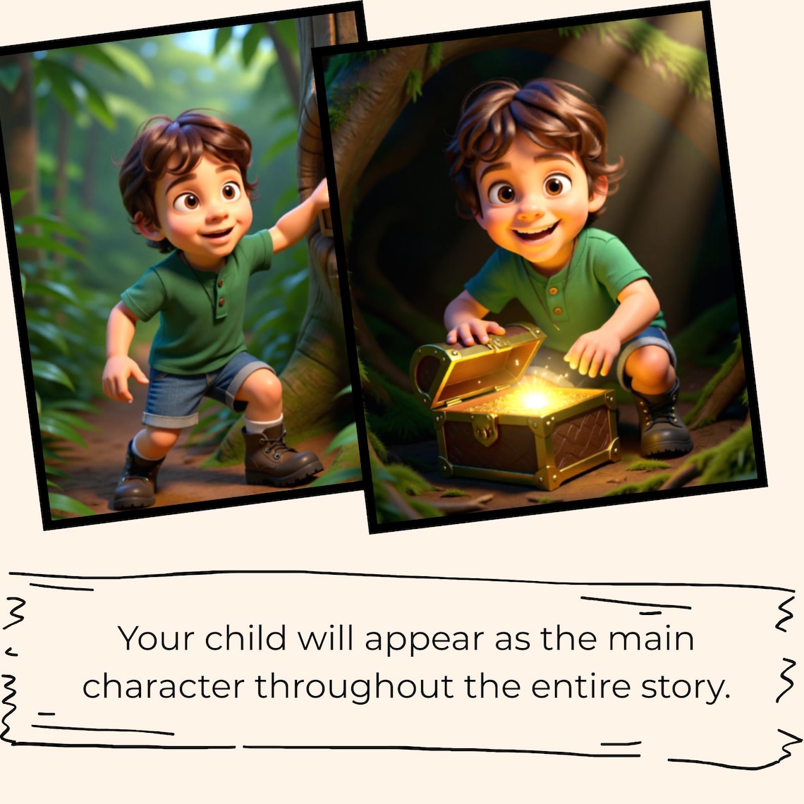 Personalized Kids Storybook | Custom Illustrated Book With Child as ...