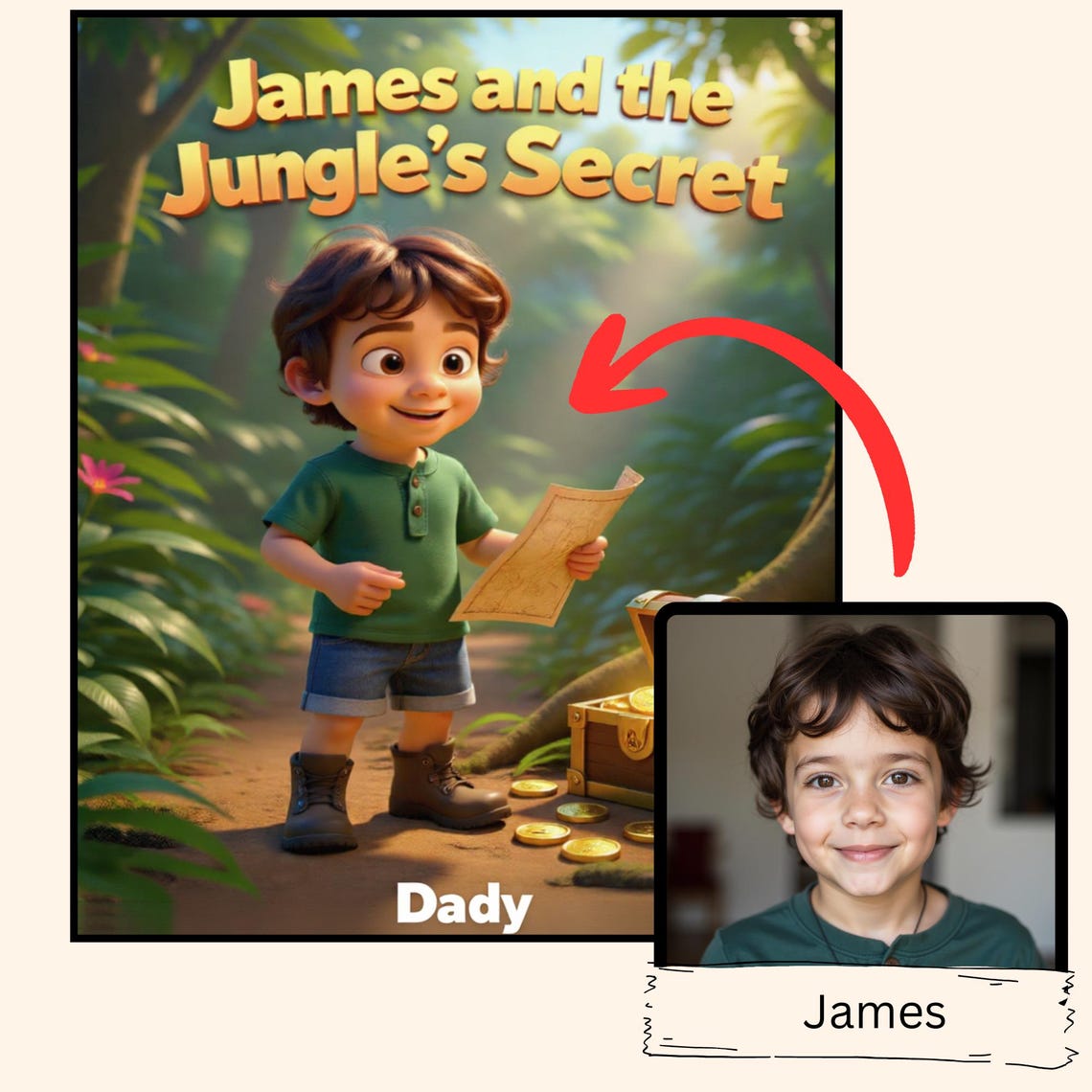 Personalized Kids Storybook | Custom Illustrated Book With Child as ...